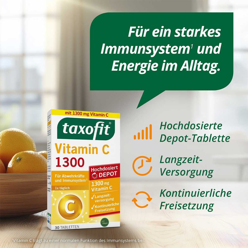 Taxofit Vitamin C1 300 Tabletten 30 szt. | apteka internetowa apo ...