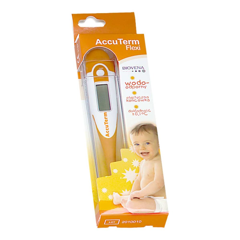 Termometr elektroniczny AccuTerm Flexi DT-111B 1