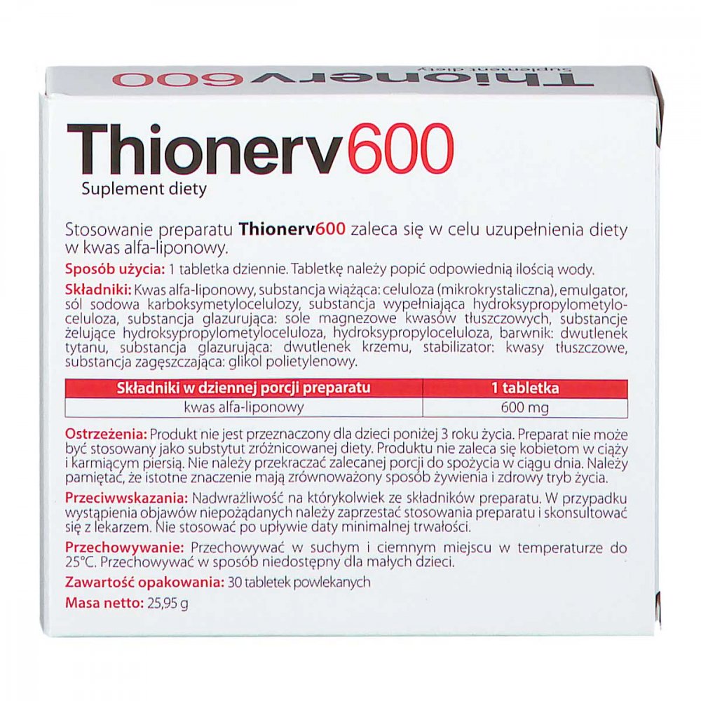Thionerv 600 30 kup online | apteka internetowa apo-discounter.pl