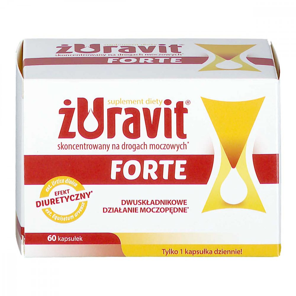 Żuravit Forte kapsułki 60 kup online | apteka internetowa apo-discounter.pl