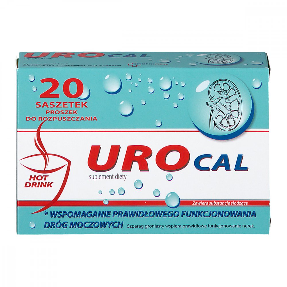 Urocal saszetki, suplement diety na nerki i drogi moczowe, Urocal ...