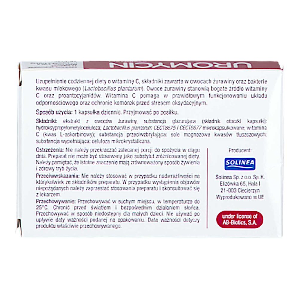 Uromycin kapsułki 15 kup online | apteka internetowa apo-discounter.pl