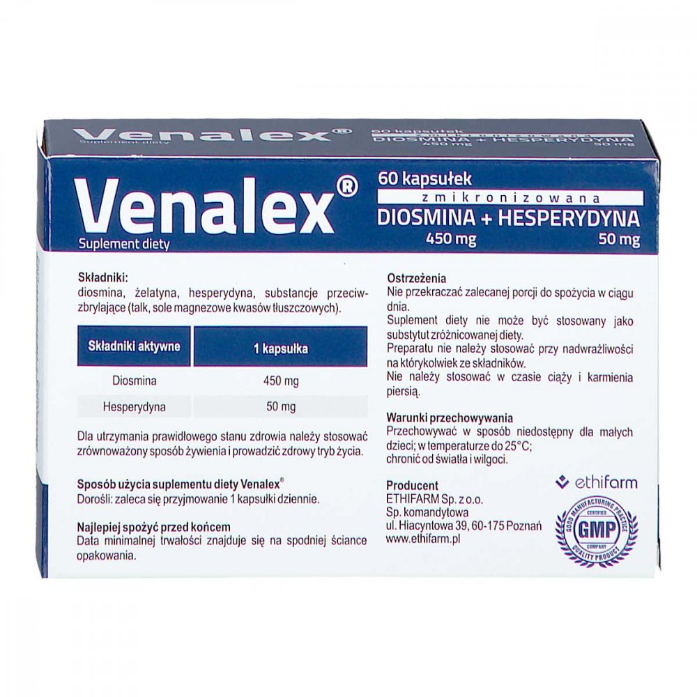 Venalex tabletki 60 kup online | apteka internetowa apo-discounter.pl