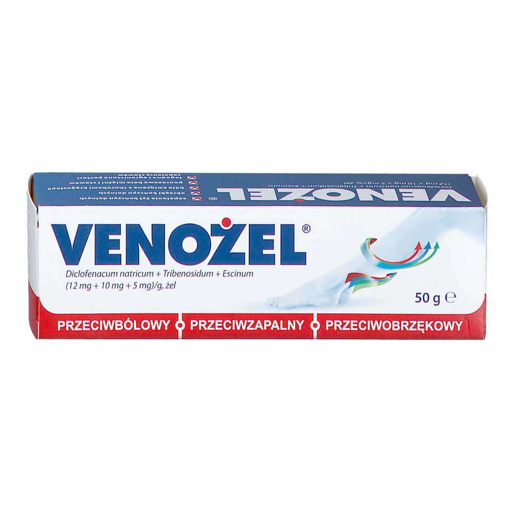 Venożel 50 g kup online | apteka internetowa apo-discounter.pl