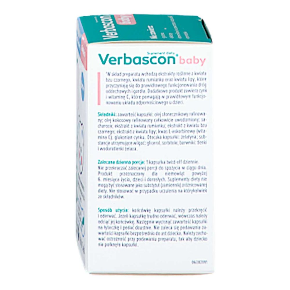 Verbascon Baby kapsułki 20 kup online | apteka internetowa apo ...