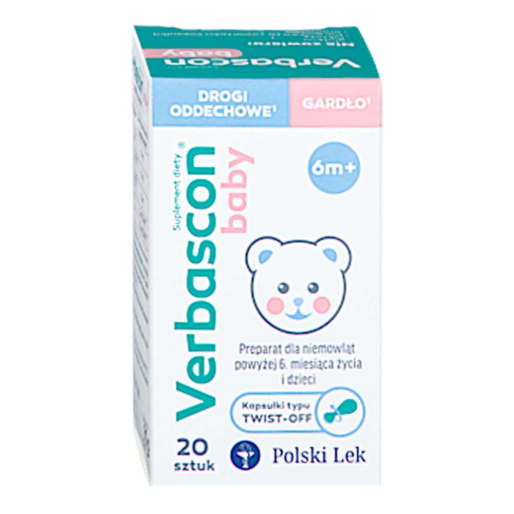 Verbascon Baby kapsułki 20 | apteka internetowa apo-discounter.pl