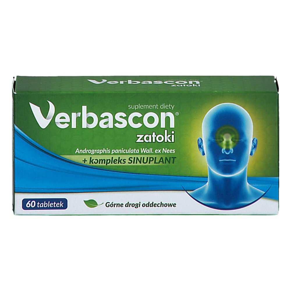 Verbascon Zatoki tabletki 60 kup online | apteka internetowa apo ...
