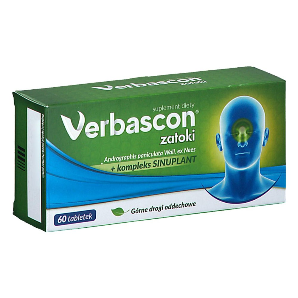 Verbascon Zatoki tabletki 60 kup online | apteka internetowa apo ...