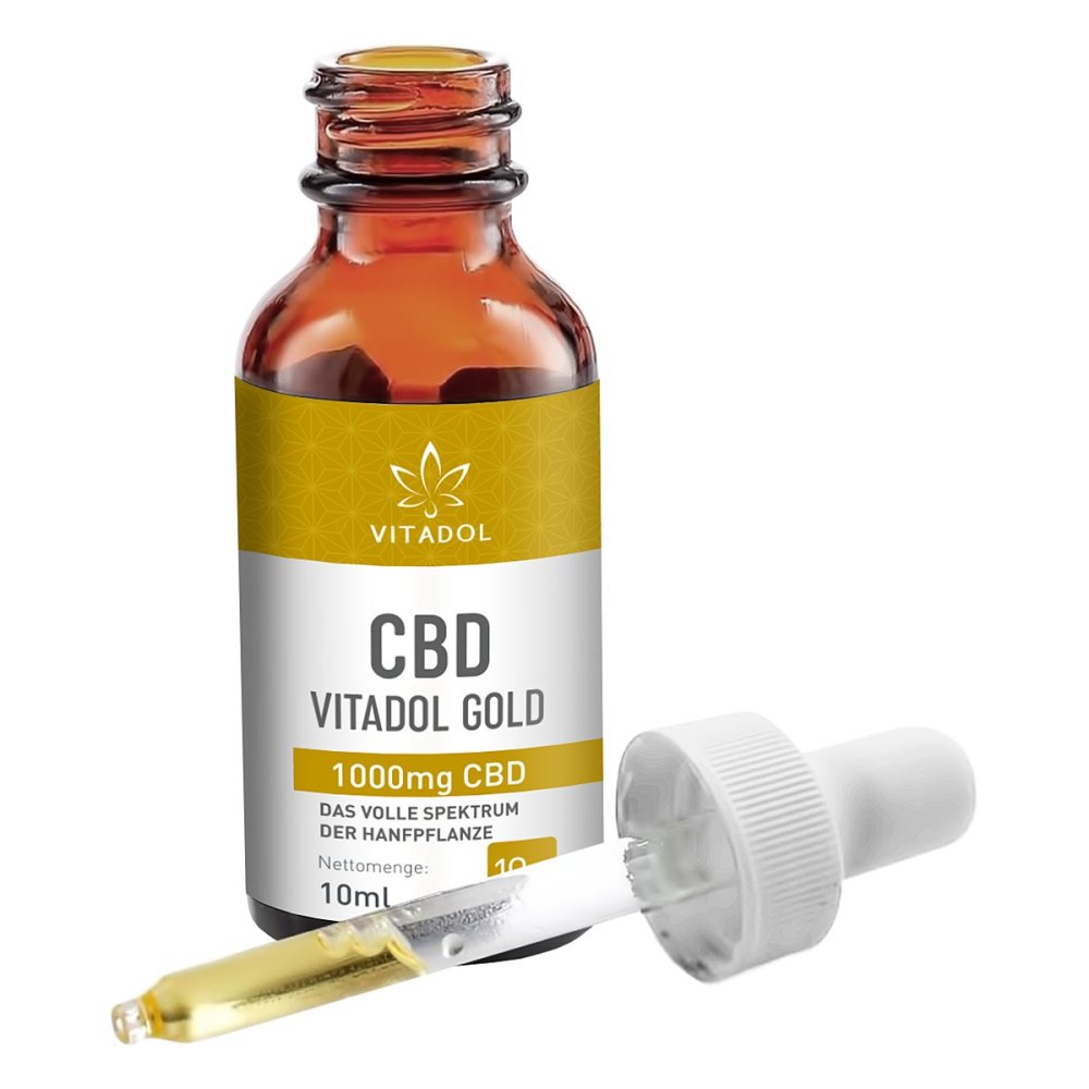 Vitadol Gold 10% Cbd öl 10 ml | apteka internetowa apo-discounter.pl