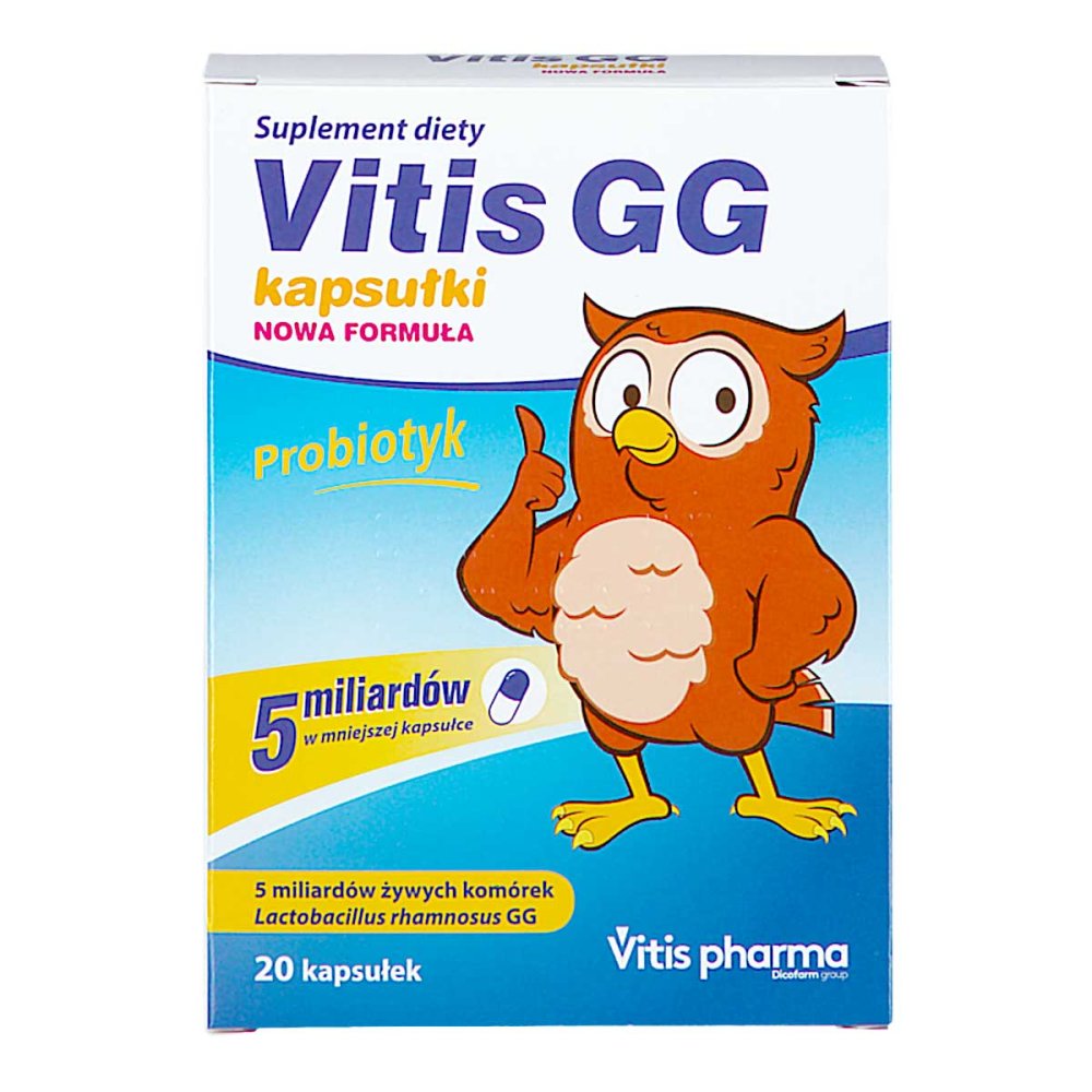 Vitis GG kapsułki Nowa formuła 20 kup online