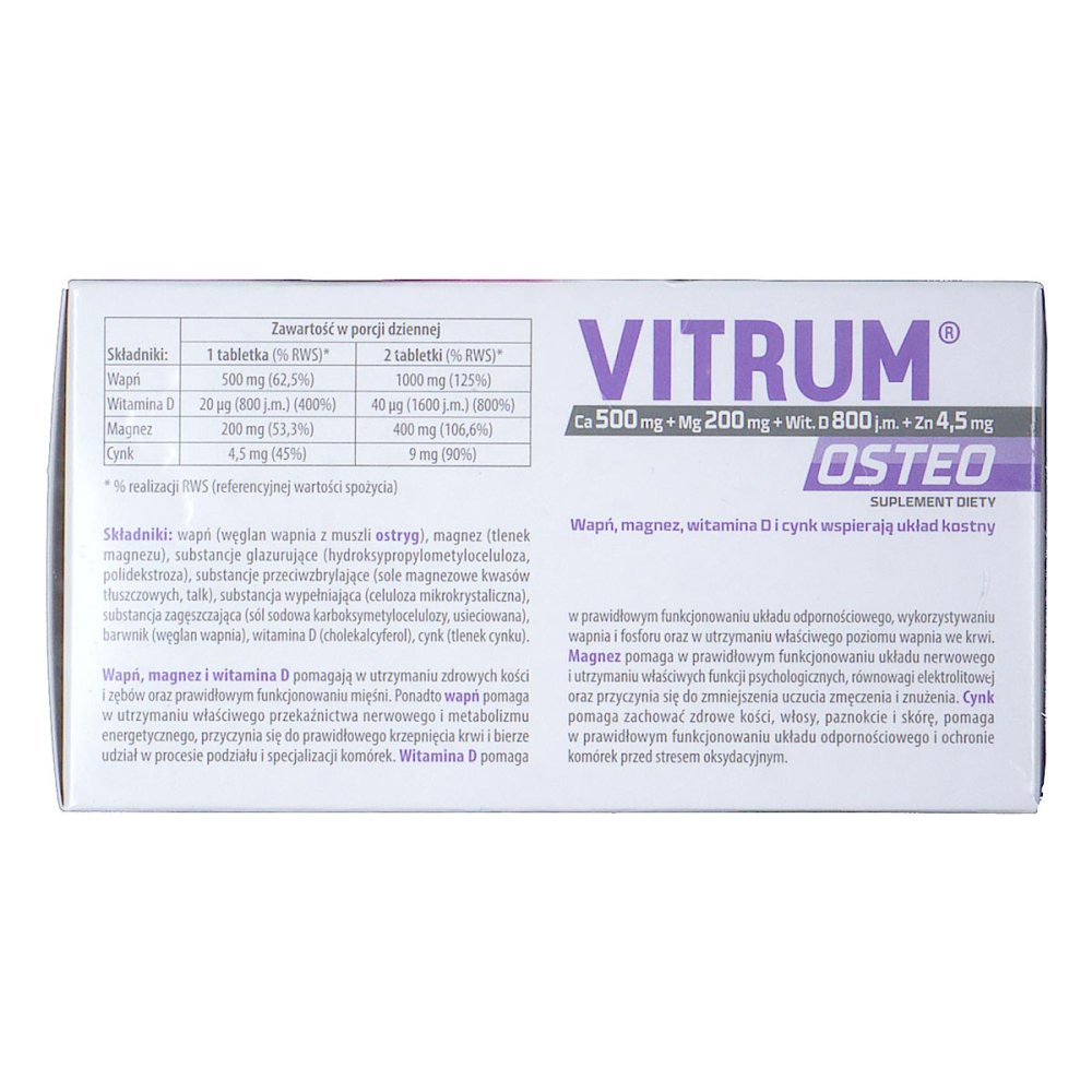 Vitrum Osteo tabletki 100 kup online | apteka internetowa apo-discounter.pl