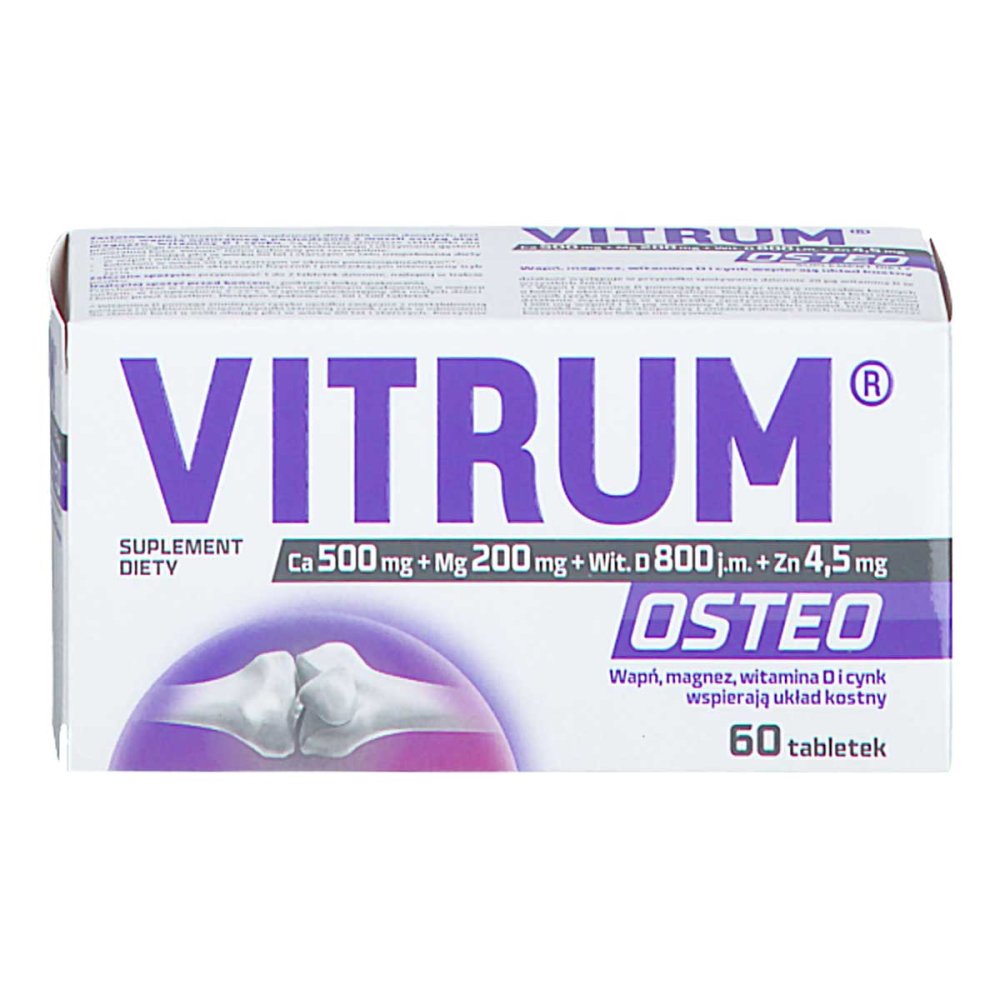 Vitrum Osteo tabletki 60 kup online | apteka internetowa apo-discounter.pl