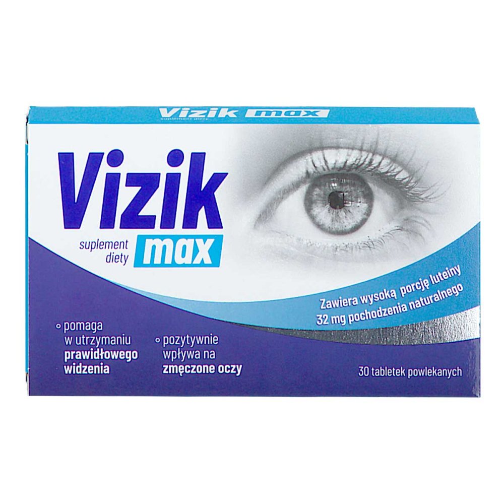 Vizik max tabletki powlekane 30 kup online