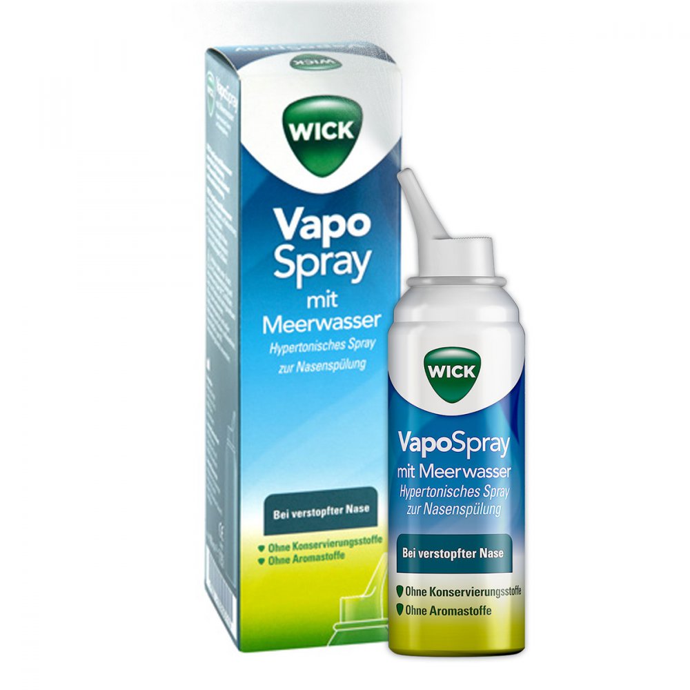Wick Vapospray hipertoniczny spray do płukania nosa 100 ml