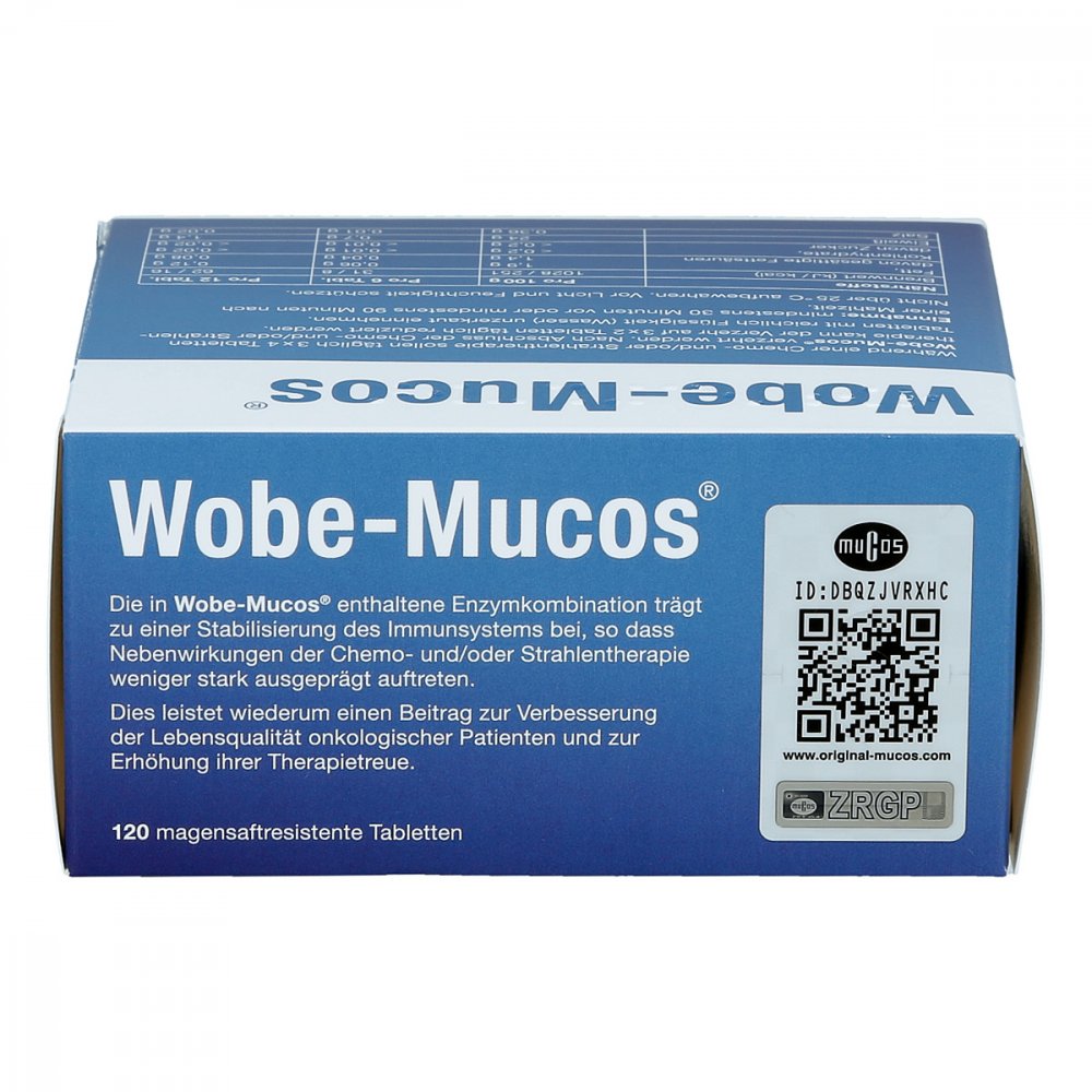 Wobe-Mucos tabletki dojelitowe 120 szt. kup online