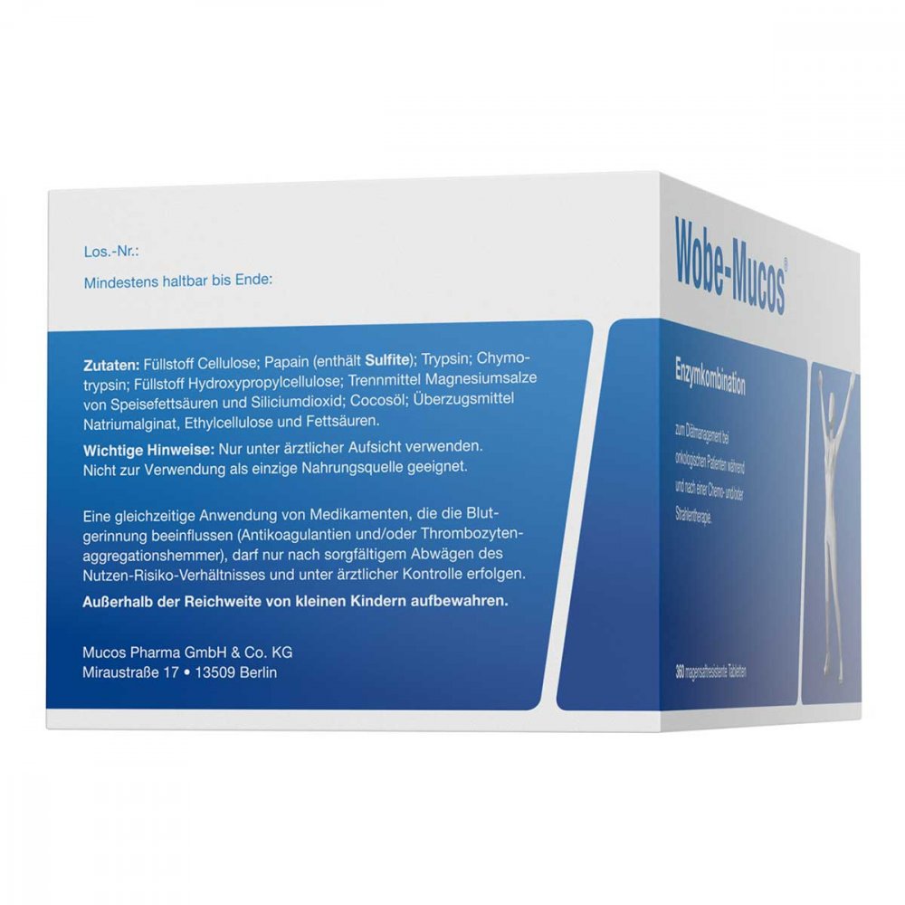Wobe-Mucos tabletki dojelitowe 360 szt. kup online