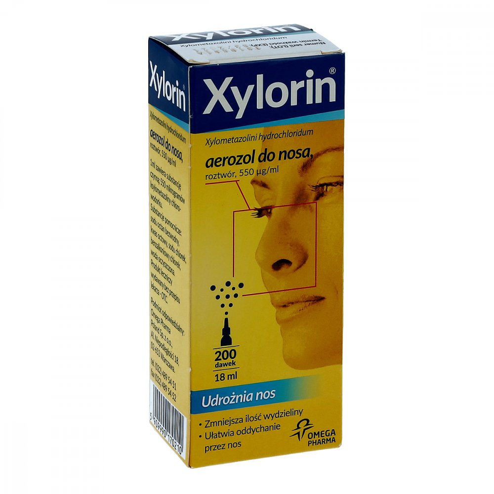 Xylorin aerozol do nosa, spray do nosa, Xylorin do nosa - Apo-Discounter.pl