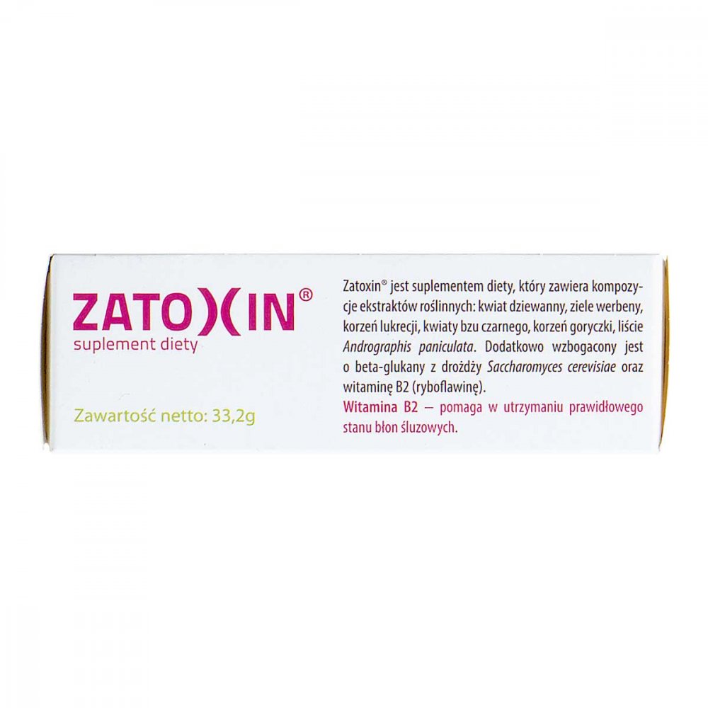 Zatoxin tabletki powlekane, Zatoxin na zatoki - Apo-Discounter.pl