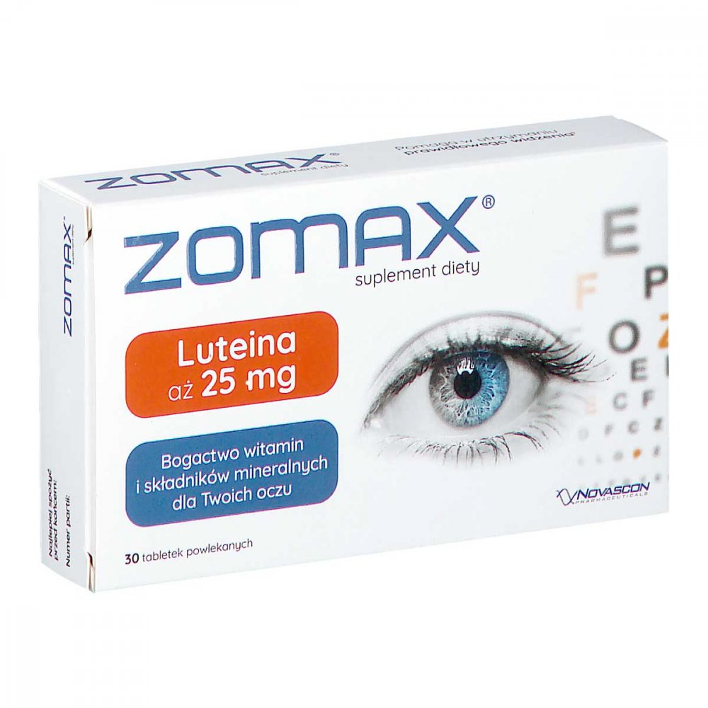 Zomax tabletki, luteina 25 mg, Zomax opinie, cena, apteka - Apo ...