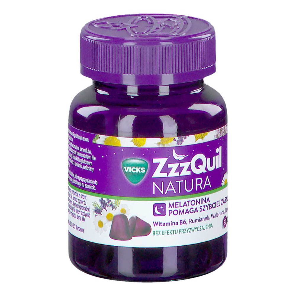 Zzzquil Natura 30 żelek, żelki na spanie z melatoniną - Apo-Discounter.pl