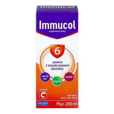 Immucol 6 syrop 200 ml kup online | apteka internetowa apo-discounter.pl