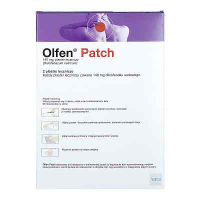 Olfen Patch plaster 2 kup online | apteka internetowa apo-discounter.pl