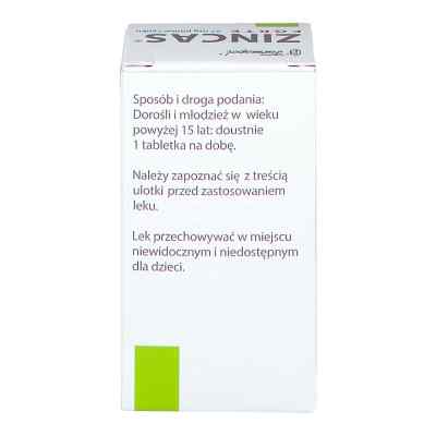 Zincas Forte 27 mg jonów cynku, lek Zincas Forte - Apo-Discounter.pl